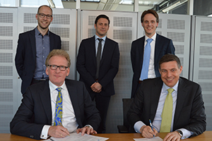 Volkerwessels en delta development group tekenen samenwerkin